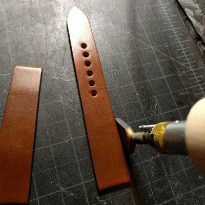Custom Designed Leather Watch Strap With Detailed Guide | Bespoke Unit