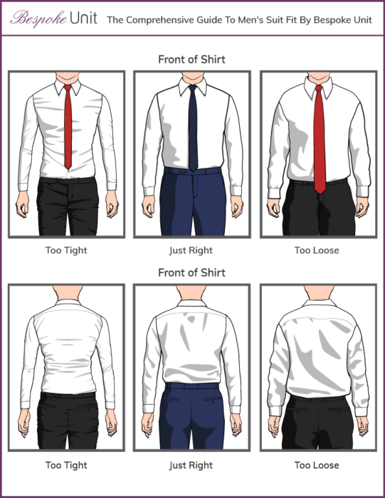 How A Dress Shirt Should Fit | Bespoke Unit Guide To Menswear