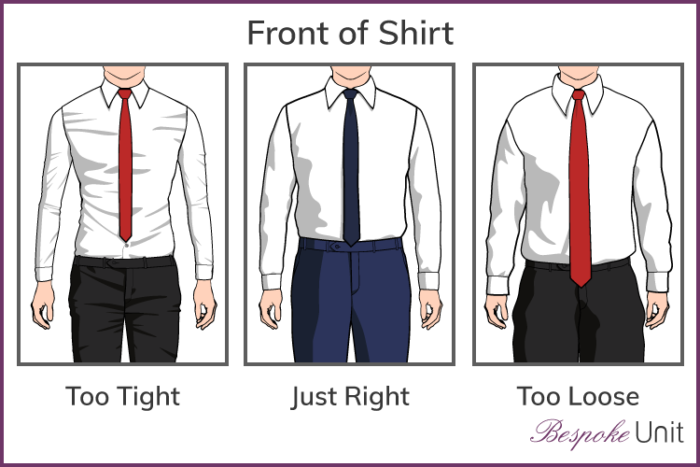 How A Dress Shirt Should Fit | Bespoke Unit Guide To Menswear