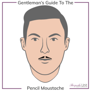 How To Grow & Trim A Pencil Thin Moustache For Your Face Shape