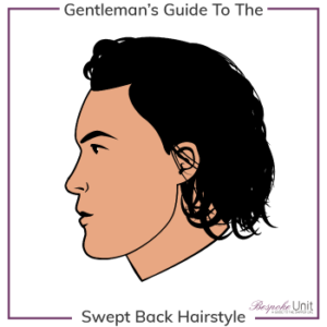 Men's Natural Swept Back Long Hairstyle: Guide To Face Shapes & Styling