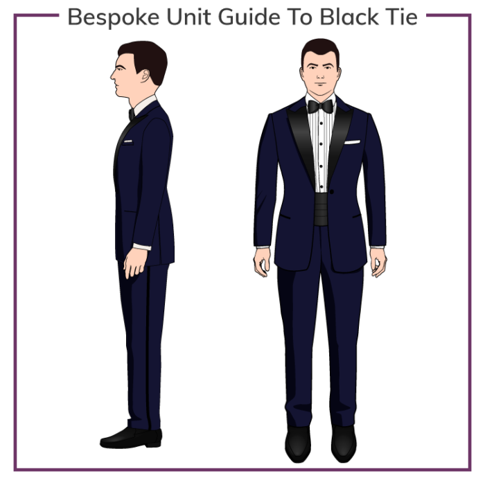 #1 Guide To Men's Black Tie Dress Code & The Tuxedo | Bespoke Unit