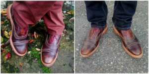 How To Pair Red Trousers With Different Color Shoes | Bespoke Unit