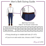 Belt Size Chart: #1 Guide To Belt Sizes & How To Find Yours