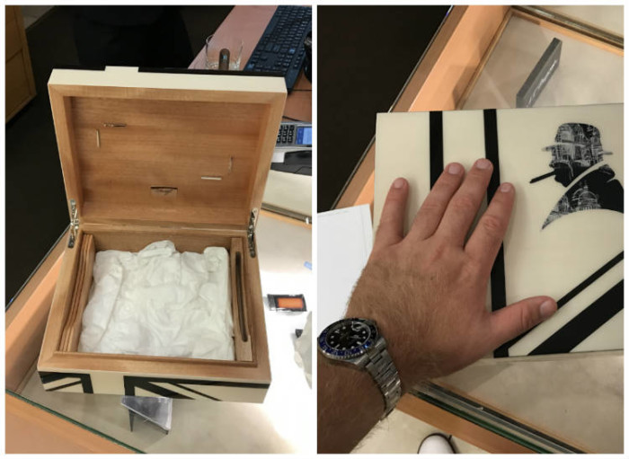 The Late Hour Cigar Review | Davidoff Winston Churchill Whisky Glasses