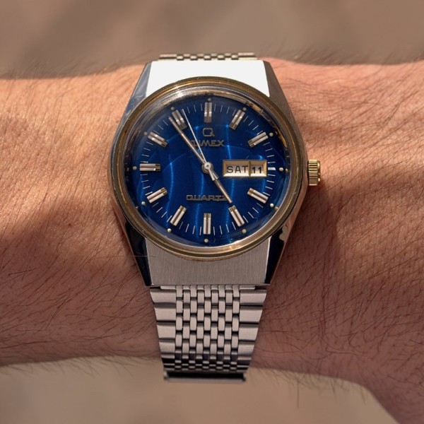 Reviewing The Timex Falcon Eye With Blue Dial - BespokeUnit