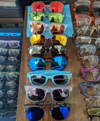 Review Of Zenni Mirror-Tint Glasses - All 8 Colors Displayed