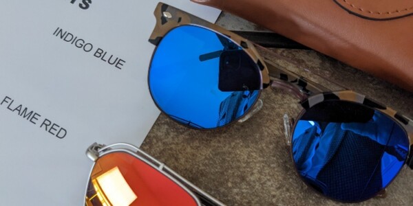 Review Of Zenni Mirror-Tint Glasses - All 8 Colors Displayed