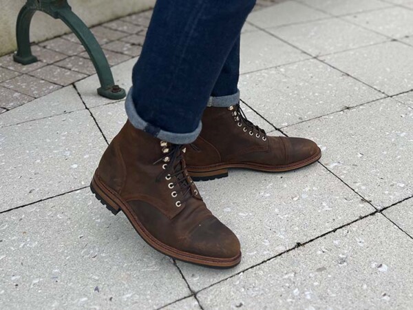 Reviewing Parkhurst's Richmond Boots In Rust Waxy Suede - BespokeUnit