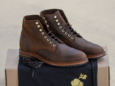 Reviewing Parkhurst's Richmond Boots In Rust Waxy Suede - BespokeUnit